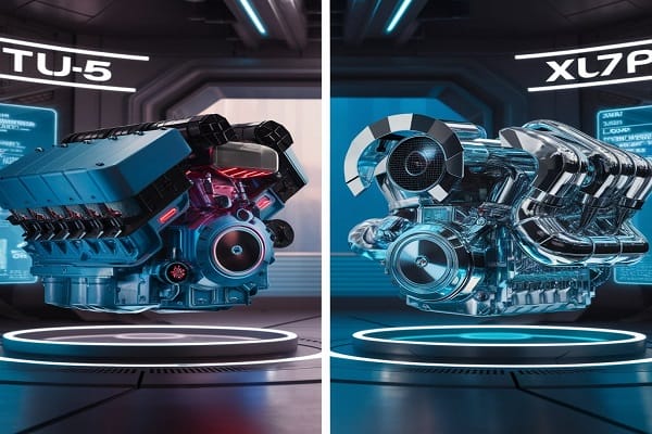 مقایسه موتور TU5 با XU7P
