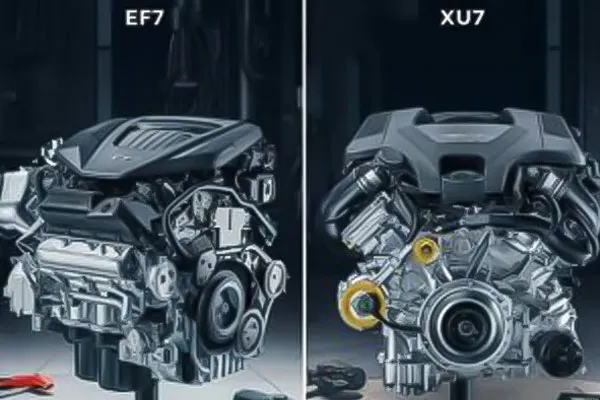 مقایسه موتور EF7 با XU7
